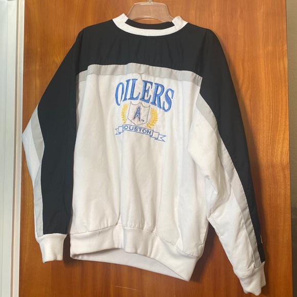 LOGO 7 | Sweaters | Vintage Logo7 Oilers Sweater | Poshmark